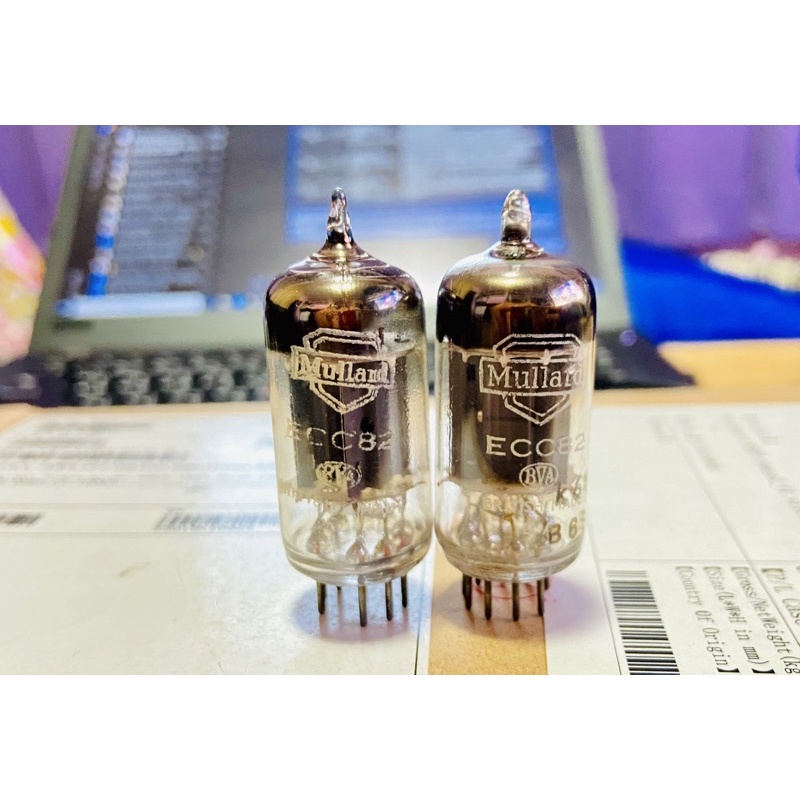 Mullard 12AU7 Square Getter use หลอด สำหรับ เครื่องเสียง แอมป์หลอด หรือ ...
