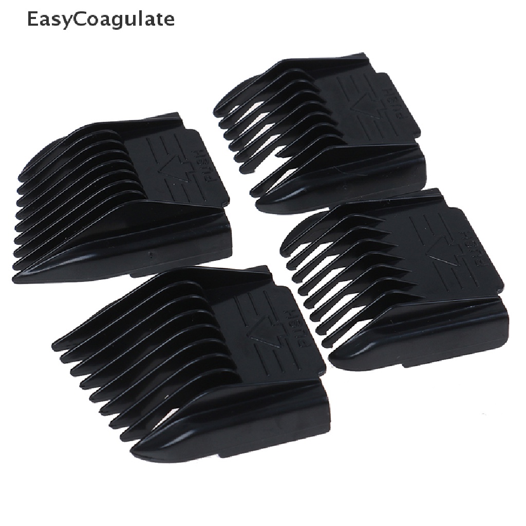 Eas 4Pcs/set Cutting Guide Comb Hairdressing Tool Set Limit Comb Hair ...