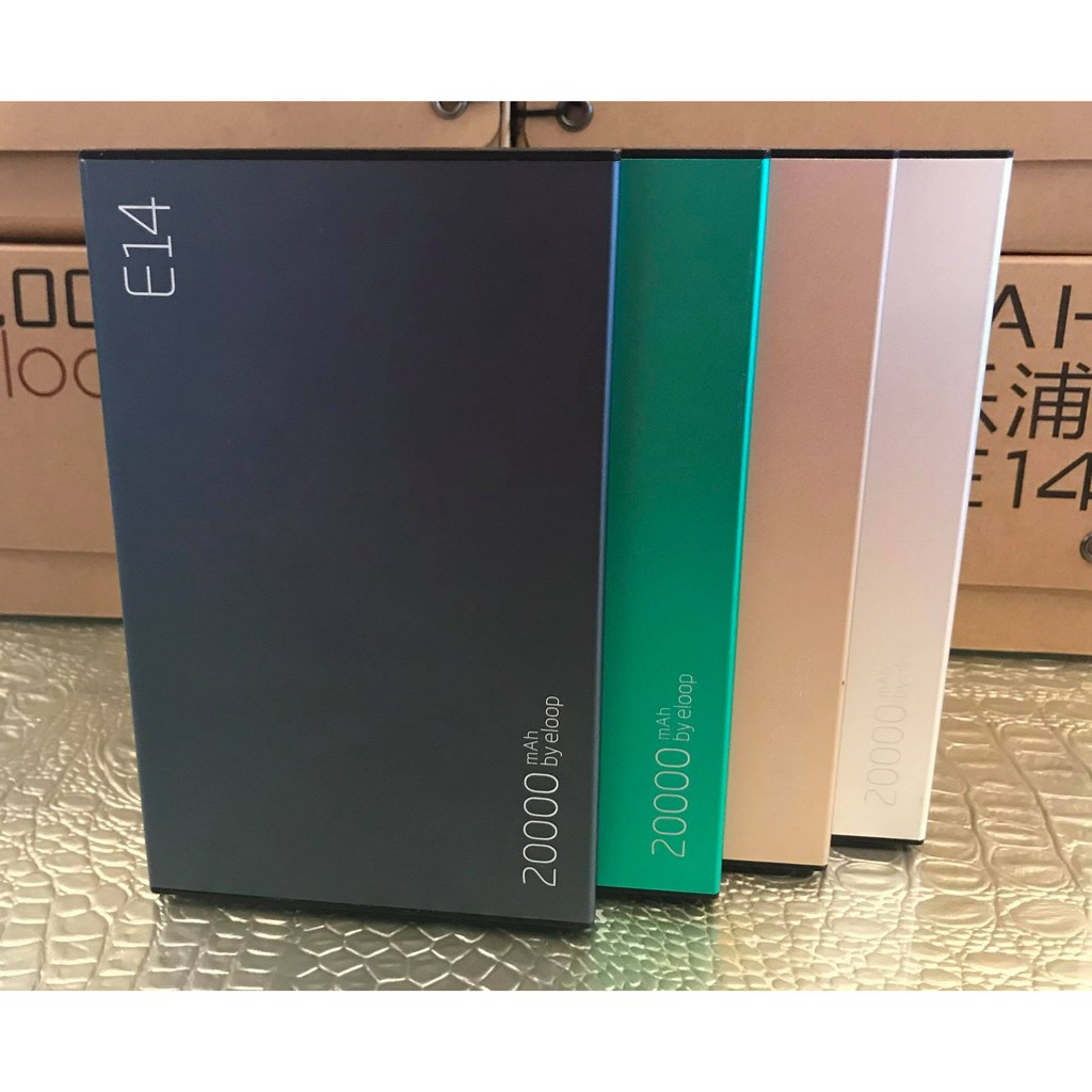 แบตสำรอง eloop e14 20000mAh powerbank ของแท้ | Shopee Thailand