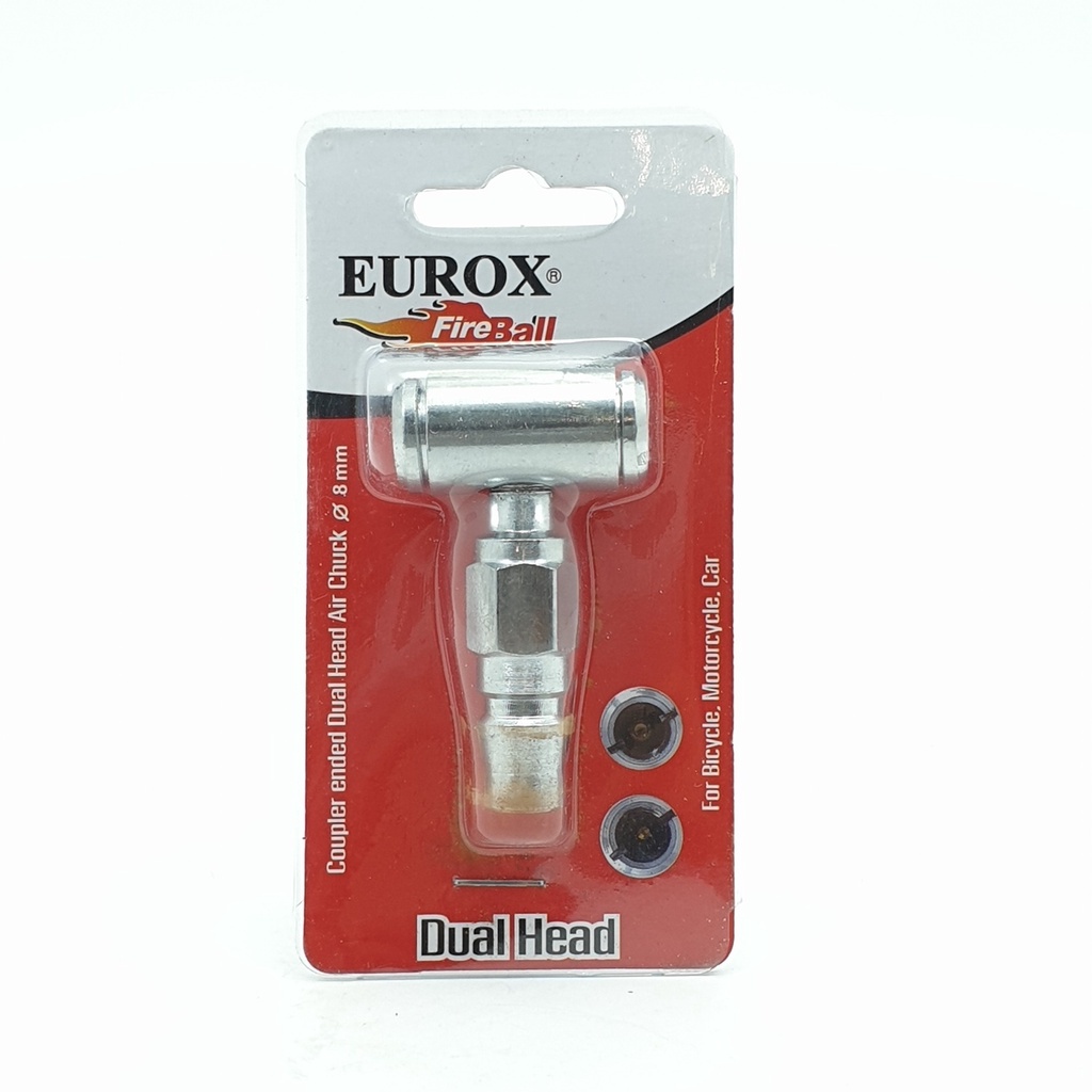 EUROX หัวเติมลมสั้น 2ทาง EUROX | Shopee Thailand