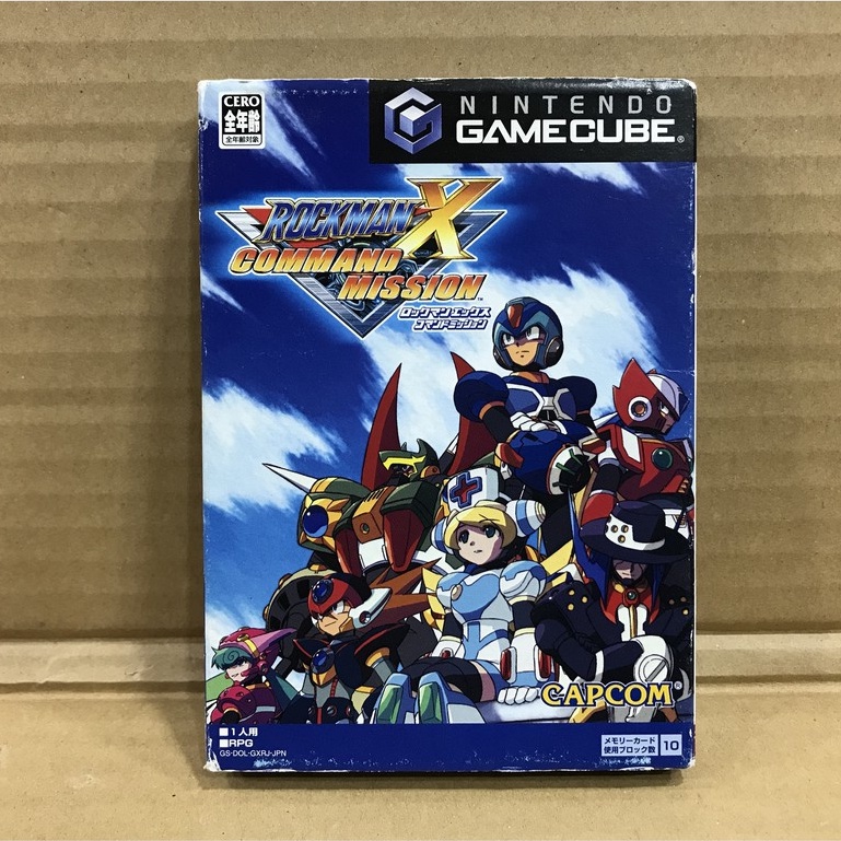 แผ่นแท้ [0167] [GC] Rockman X Command Mission (DOL-P-GXRJ) Mega Man ...