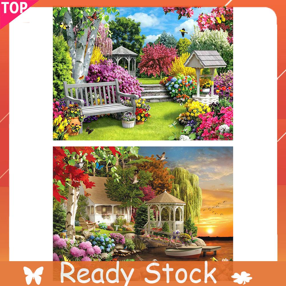 11Ct ชุดปักครอสติช 40X50ซม 40X50ซม Diy สําหรับตกแต่งสวน | Shopee Thailand