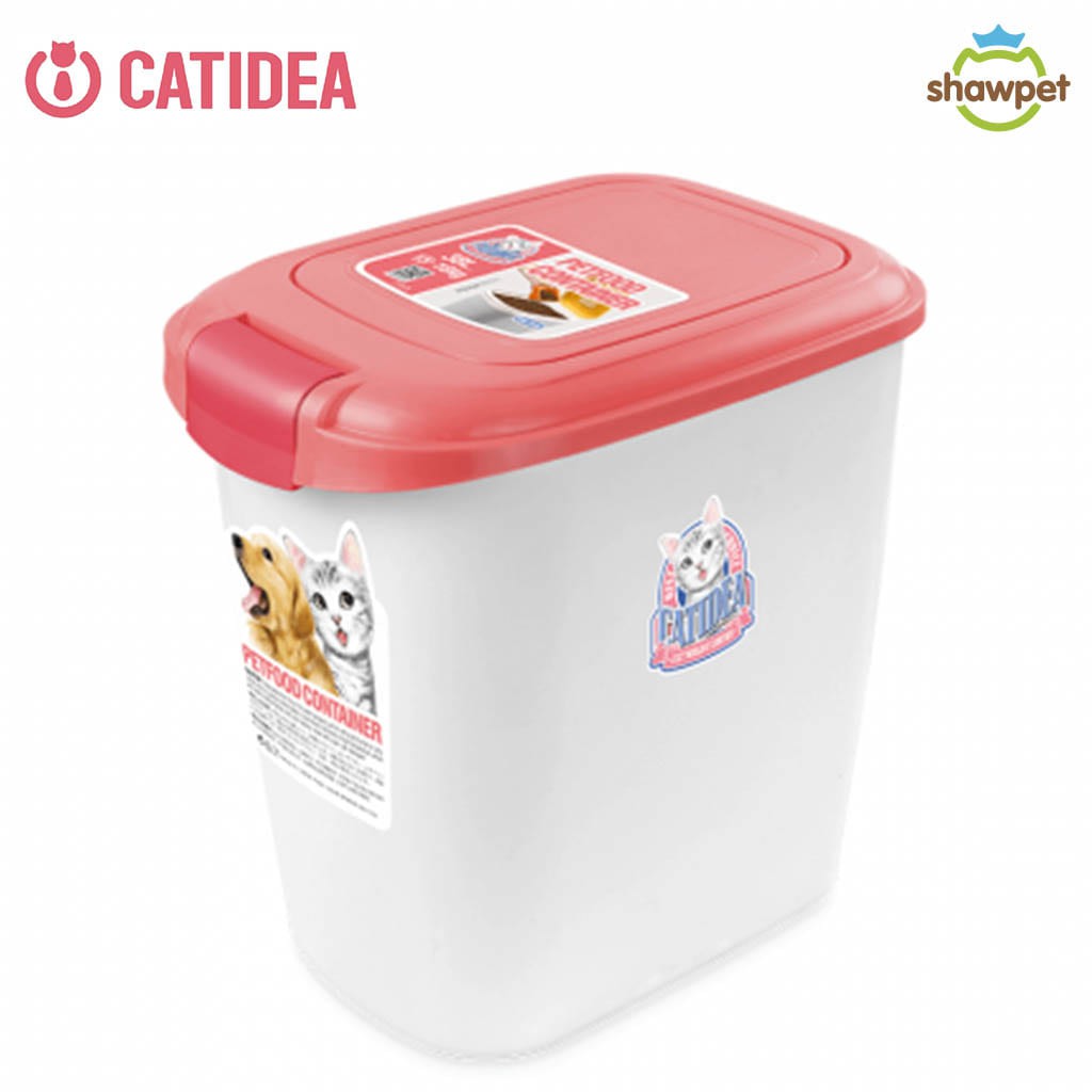 Catidea ถังเก็บอาหารสัตว์เลี้ยง รุ่น CF101-15 พร้อมช้อนตัก ขนาด 15-18 ...