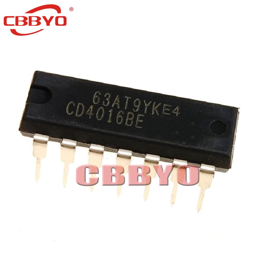 10 ชิ้น CD4016BE CD4016BCN DIP-14 CD4016 ยี่ห้อใหม่ 4016BE | Shopee Thailand