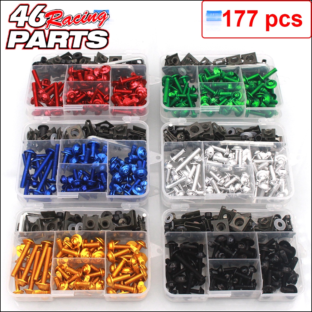 Motorcycle Fairing Bolts Kit Bodywork Screws Nut For Suzuki gsxs gsx ...