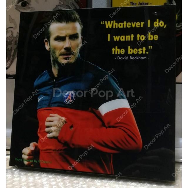 DECOR POP ART David Beckham รูปแต่งบ้าน home decor รูปติดผนัง ของแต่ง ...