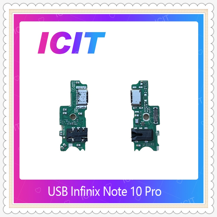 USB Infinix Note 10 Pro อะไหล่สายแพรตูดชาร์จ แพรก้นชาร์จ Charging ...