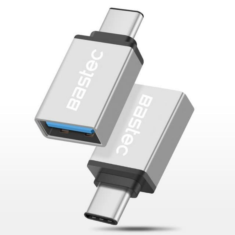 Bastec Type C เป็น USB 3.1 OTG - A2 สีเงิน | Shopee Thailand