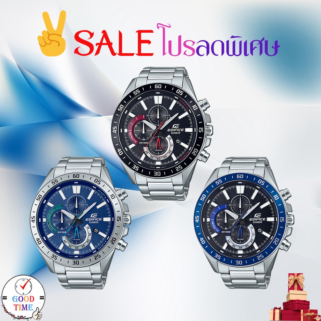Casio Edifice แท้ นาฬิกาข้อมือผู้ชาย รุ่น EFV-620D-2AVUDF,EFV-620D ...