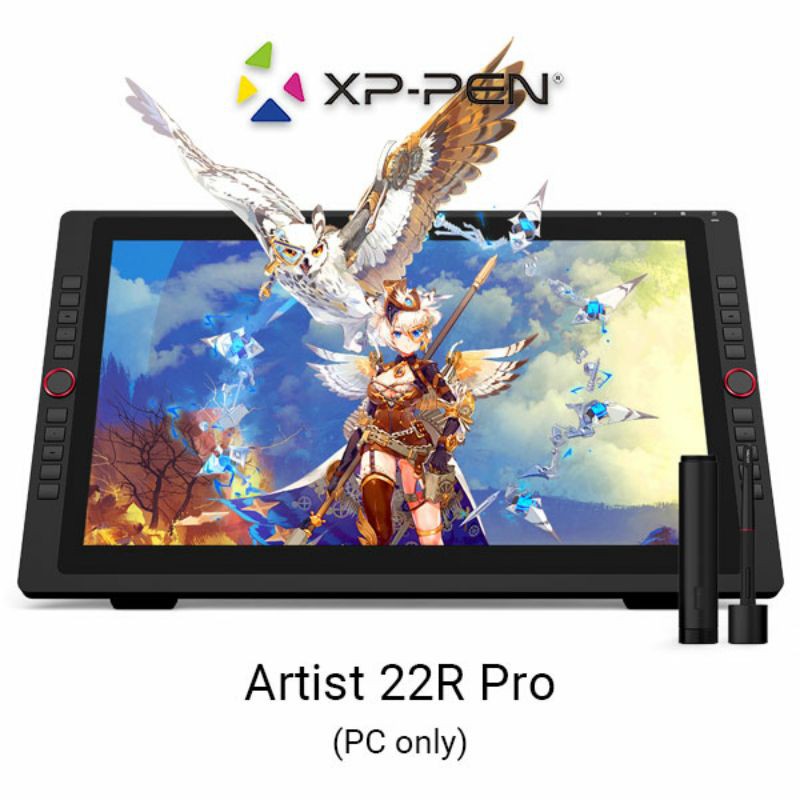 XP-Pen Artist 22R Pro เมาส์ปากกาพร้อมจอวาดภาพ ขนาด 21.5 นิ้ว รับประกัน ...
