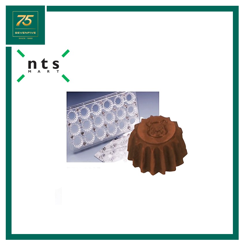 NTS พิมพ์ช็อคโกแลต พลีคาร์บอเนต 3D Chocolate molds NTS1-PCCM-P3D ...
