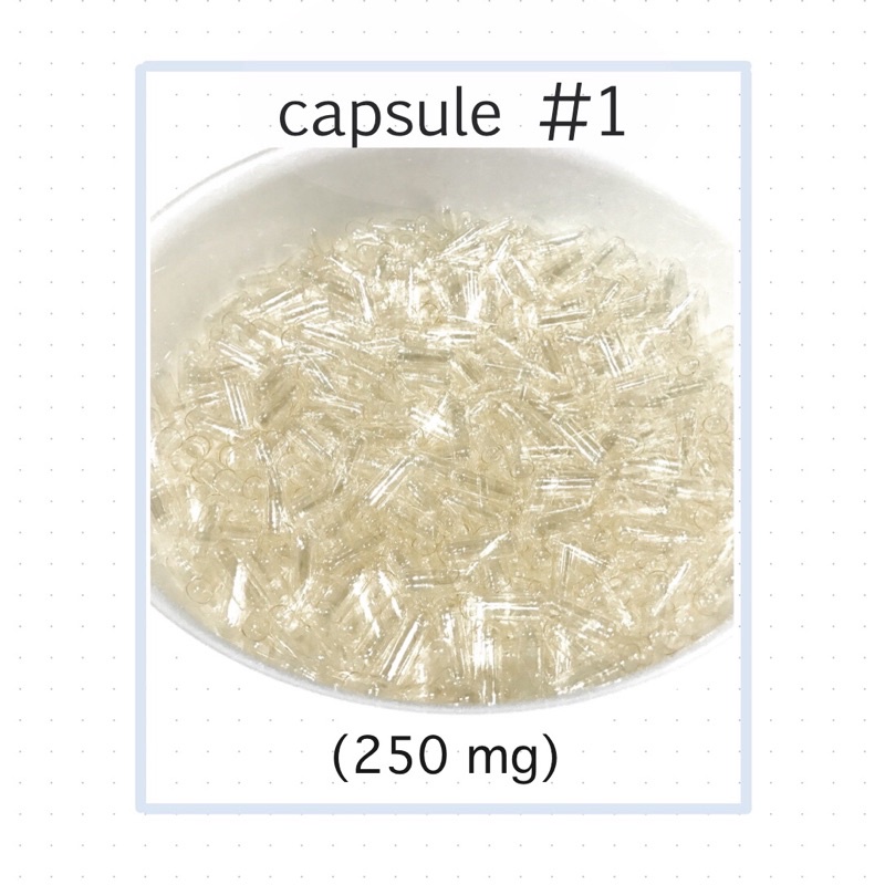 capsule #1 (250mg) ขนาด 100 / 200 แคปซูล | Shopee Thailand