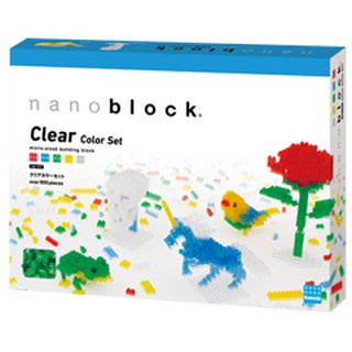 ของเล่นตัวต่อ nanoblock Clear Color Set เซ็ทตัวต่อนาโนบล็อค ของแท้จากญี่ปุ่น สินค้าพร้อมส่ง ...