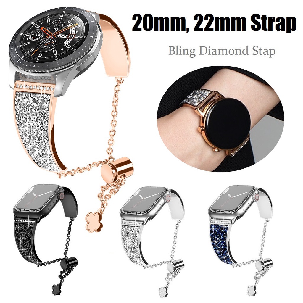 20mm 22mm Diamond Strap For Huawei watch GT 5 สาย Huawei watch GT5 Pro ...