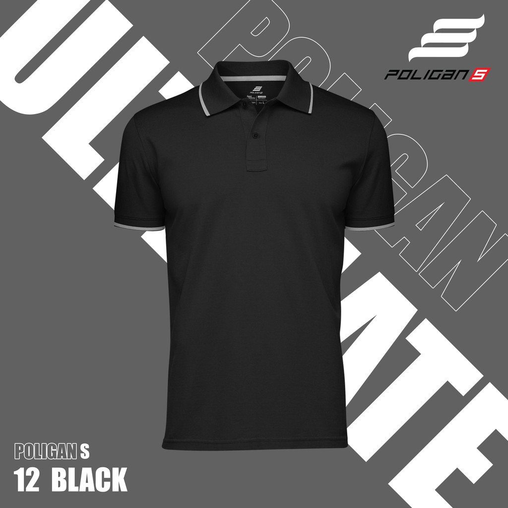 POLIGAN ULTIMATE เสื้อโปโลกีฬา PS007 (ทรงผู้ชาย ไม่มีกระเป๋า) POLIGAN S ...