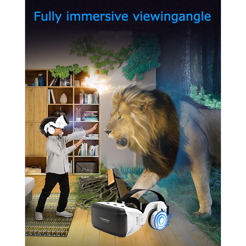 Evebot แว่นตาเสมือนจริงแว่นตา 3 มิติ Vr Box | Shopee Thailand