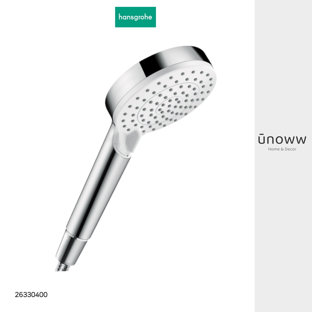 hansgrohe ฝักบัวรุ่น Crometta Hand shower 100 Vario สีโครเมียม 26330400 ...