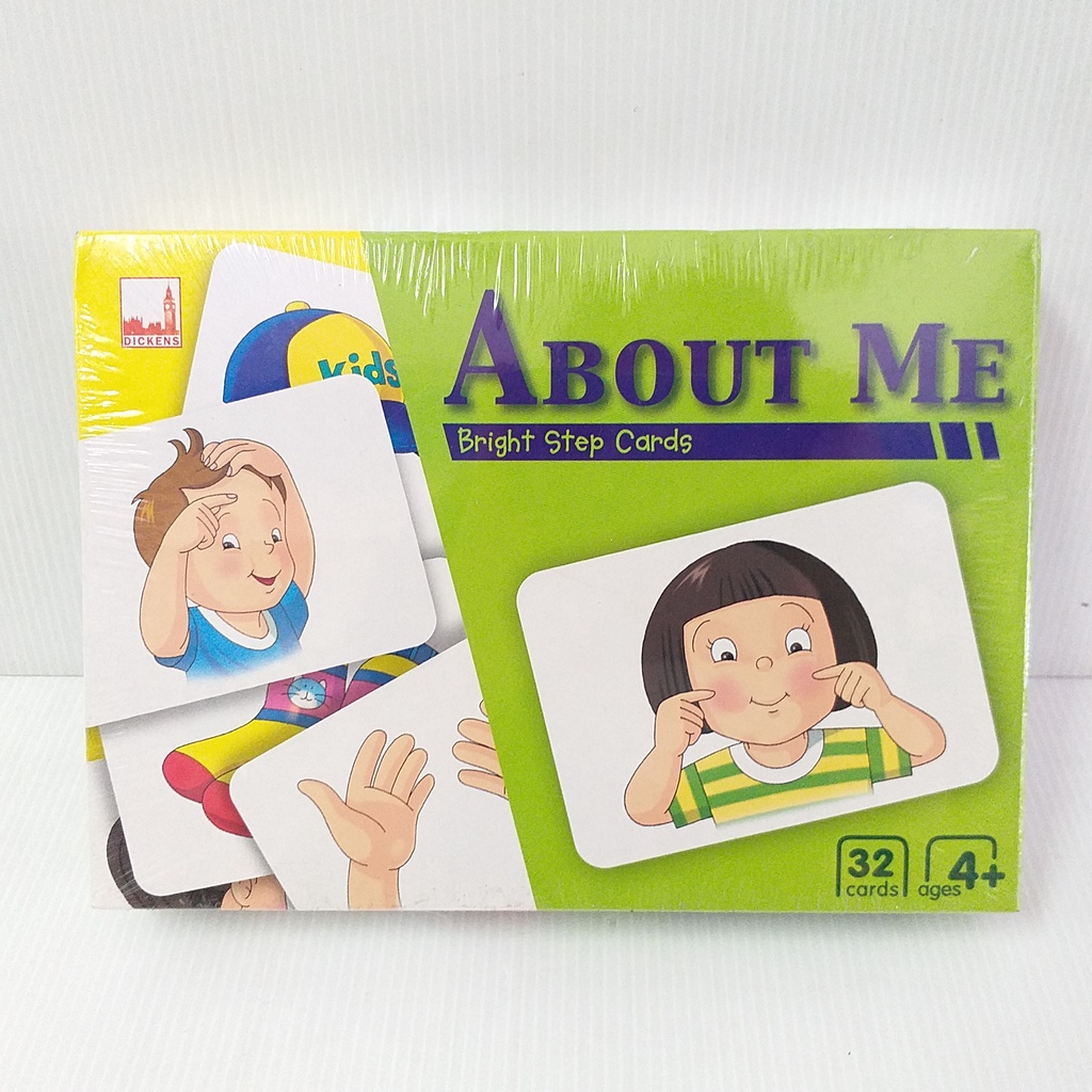 Flash Card : About Me แฟลชการ์ด หมวด ร่างกายของฉัน พัฒนาทักษะการเรียน ...