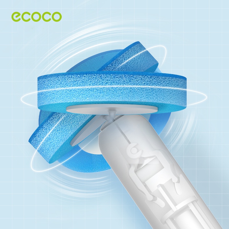 [พร้อมส่ง]ECOCO แปรงขัดส้วม แบบใช้แล้วทิ้ง ที่ขัดห้องน้ำ ติดผนัง ...