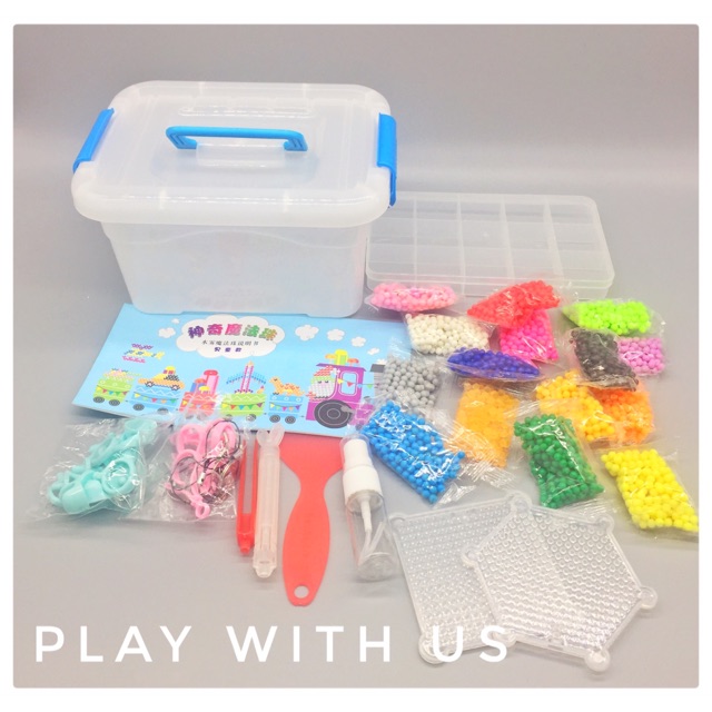 ลูกปัด diy 3000เม็ด Magical beads | Shopee Thailand