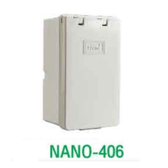 NANO กล่องครอบสวิตช์ ปลั๊กไฟ (WEATHER-PROOF Cover Box) รุ่น NANO-405 (แนวนอน) NANO-406 (แนวตั้ง ...