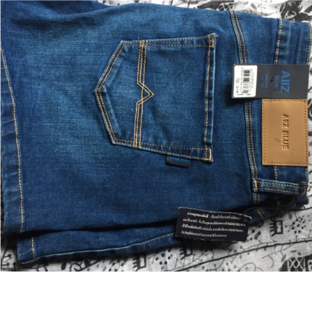 AllZ Blue กางเกงขายีนส์สั้น | Shopee Thailand