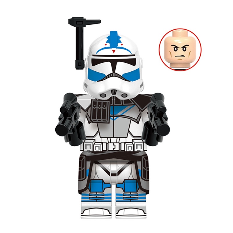 Arc Trooper fives บล็อคตัวต่อฟิกเกอร์ Clone Wars Battle 7 The Bad Batch ...