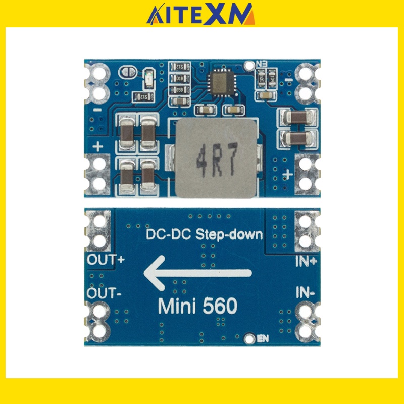 5A Dc-Dc Mini560 โมดูลแรงดันไฟฟ้าเอาท์พุท 3.3 5V 9V 12V | Shopee Thailand
