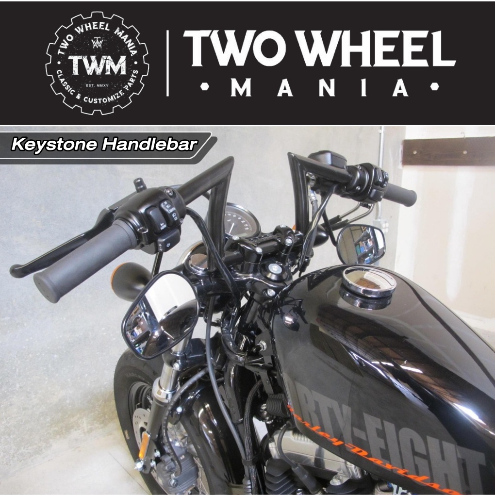 แฮนด์แต่ง สูง 8" : Keystone Handlebar : All Harley Davidson | Shopee ...