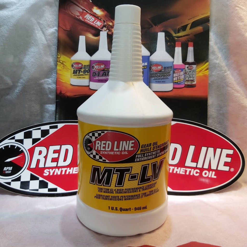Red Line MT-LV 70W/75W GL-4 GEAR OIL Redline by KPTImport | Shopee Thailand