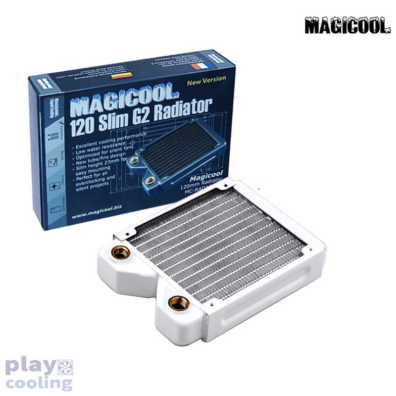 Magicool 360 G2 Copper Radiator Thick 27mm White (หม้อน้ำคอม จัดส่งใน ...