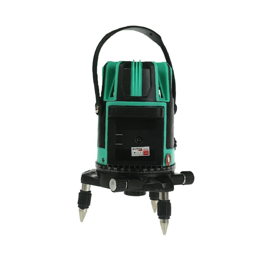 EUROX เครื่องวัดระดับเลเซอร์ รุ่น GZ-5 แสงสีเขียว + ขาตั้ง หมุนได้ 360° | กล้องวัดระดับเลเซอร์ ...