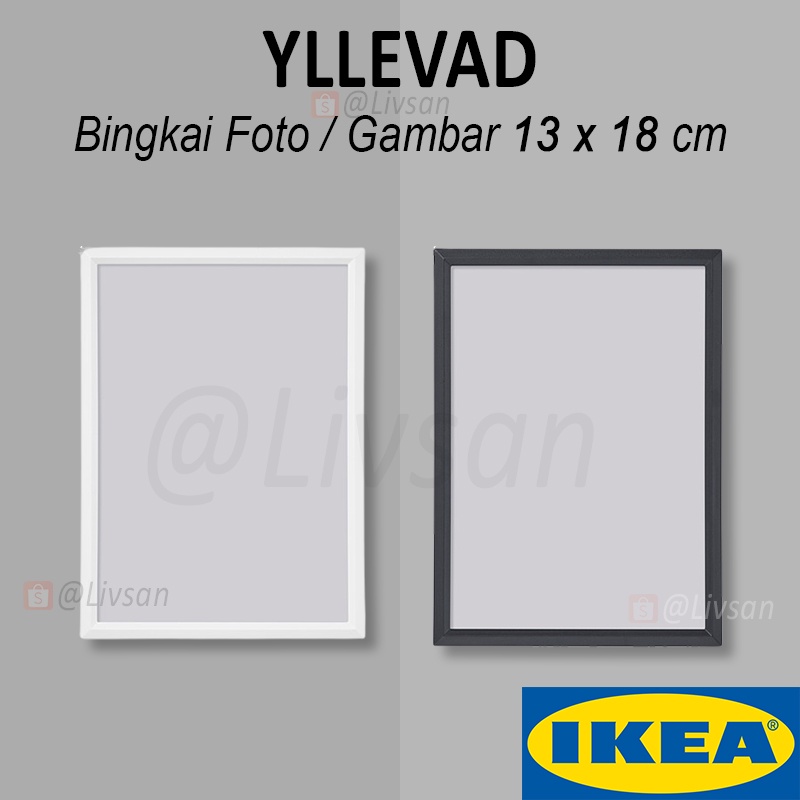 [พร้อมส่ง] กรอบรูป IK3A YLLEVADD IKEA 13X18 และ 21 X 30 ซม. ขนาดเล็ก ...