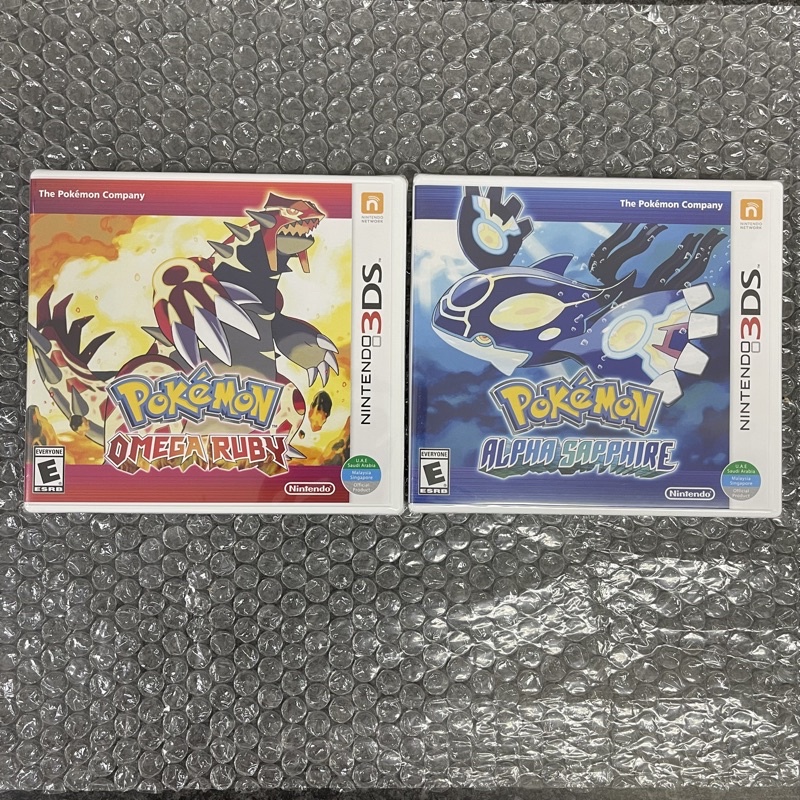 แผ่นเกม 3ds Pokemon Omega Ruby,Alpha Sapphire (US) มือ1 | Shopee Thailand
