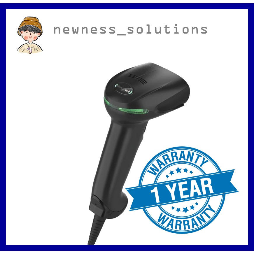 เครื่องอ่านบาร์โค้ด Honeywell Xenon 1950gHD + ขาตั้ง (2D Barcode Scanner Standard Range ...