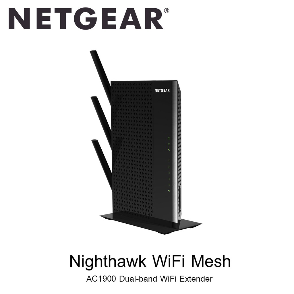 Netgear Nighthawk (EX7000) AC1900 WiFi Mesh Extender อุปกรณ์ ขยายสัญญาณ ...