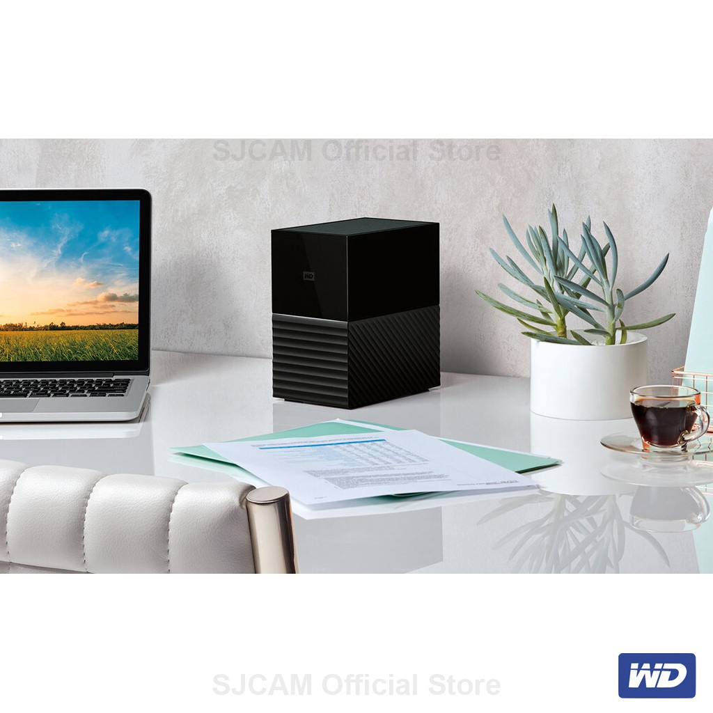 WD My Book Duo ฮาร์ดไดร์ฟ HDD 28TB RAID Speed 360 MB/s(WDBFBE0280JBK ...