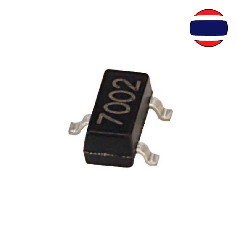 10pcs 7002 2N7002LT 2N7002 2N7002K LT1G 702 72K SOT23 SMD IC | Shopee ...
