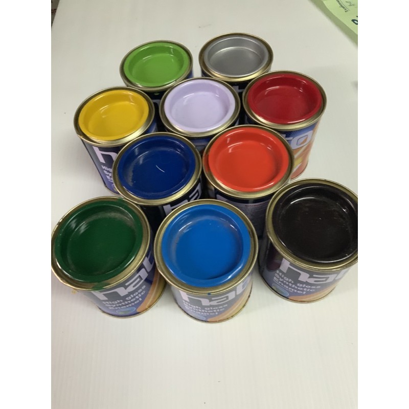 สีเคลือบเงา Hato 0.05 ลิตร | Shopee Thailand