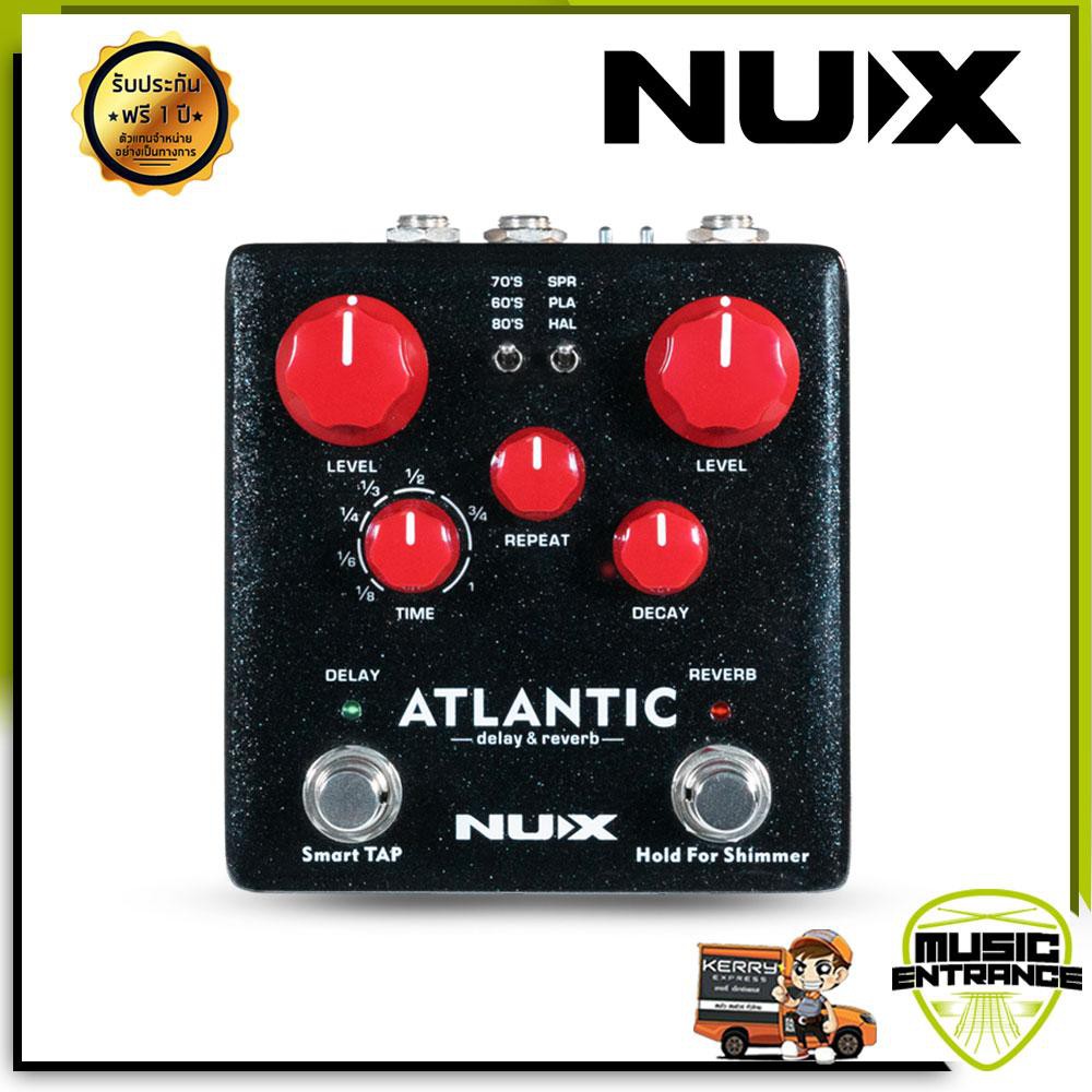 Nux Atlantic Delay & Reverb (NDR-5) เอฟเฟคกีตาร์ไฟฟ้า จัดส่งฟรี | Shopee Thailand
