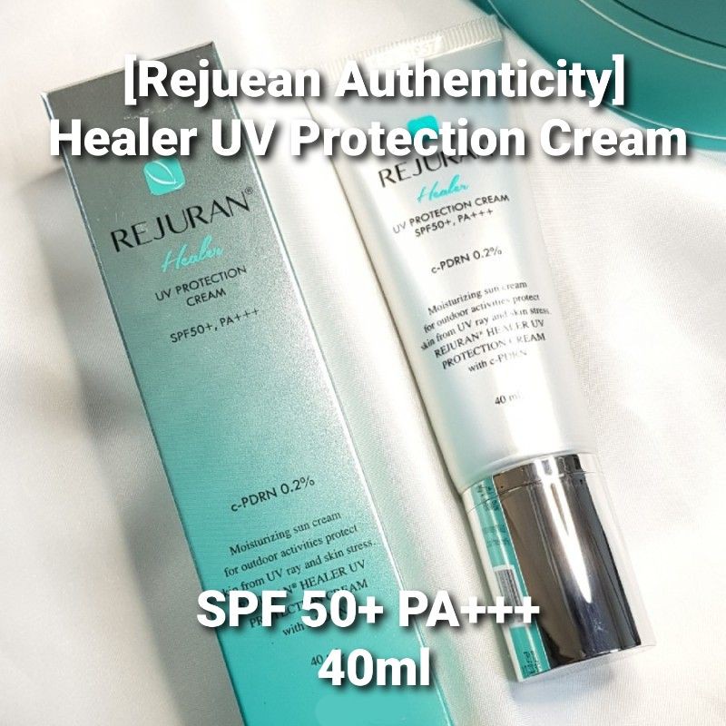 [Rejuran ของแท้] (ซื้อ 3 @$1.3 ) healer UV Protection Cream SPF 50+ PA+++ 40ml / Rejuran healer ...