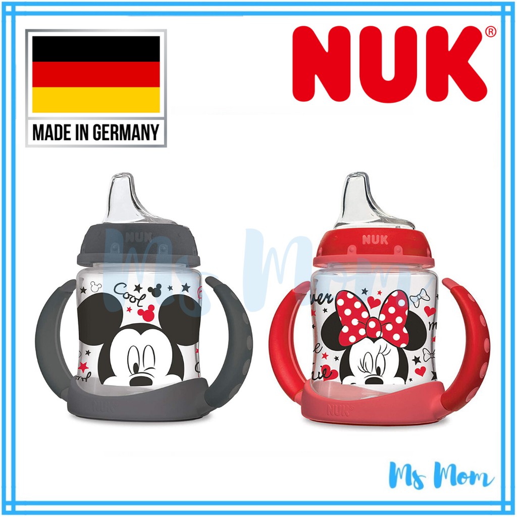 ถ้วยหัดดื่ม NUK Disney Learner Sippy Cup (Mickey / Minnie) ขนาด 5 ออนซ์ ...