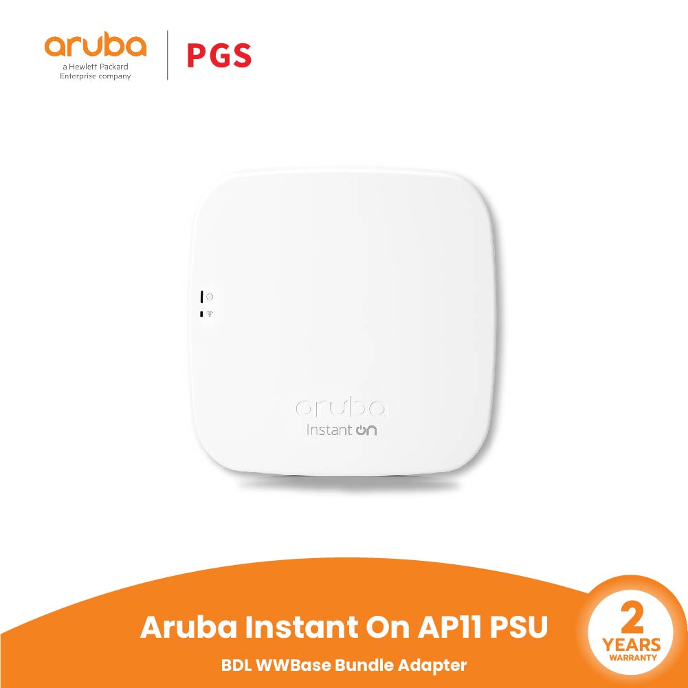 [Bundle Adapter] Aruba Instant On (อุปกรณ์กระจายสัญญาณ) รุ่น AP11 PSU ...