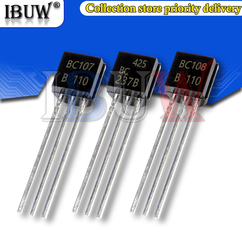 วงจรรวม BC107B BC108B BC109B BC237B BC107 BC108 BC109 BC237 TO92 TO-92 50 ชิ้น | Shopee Thailand