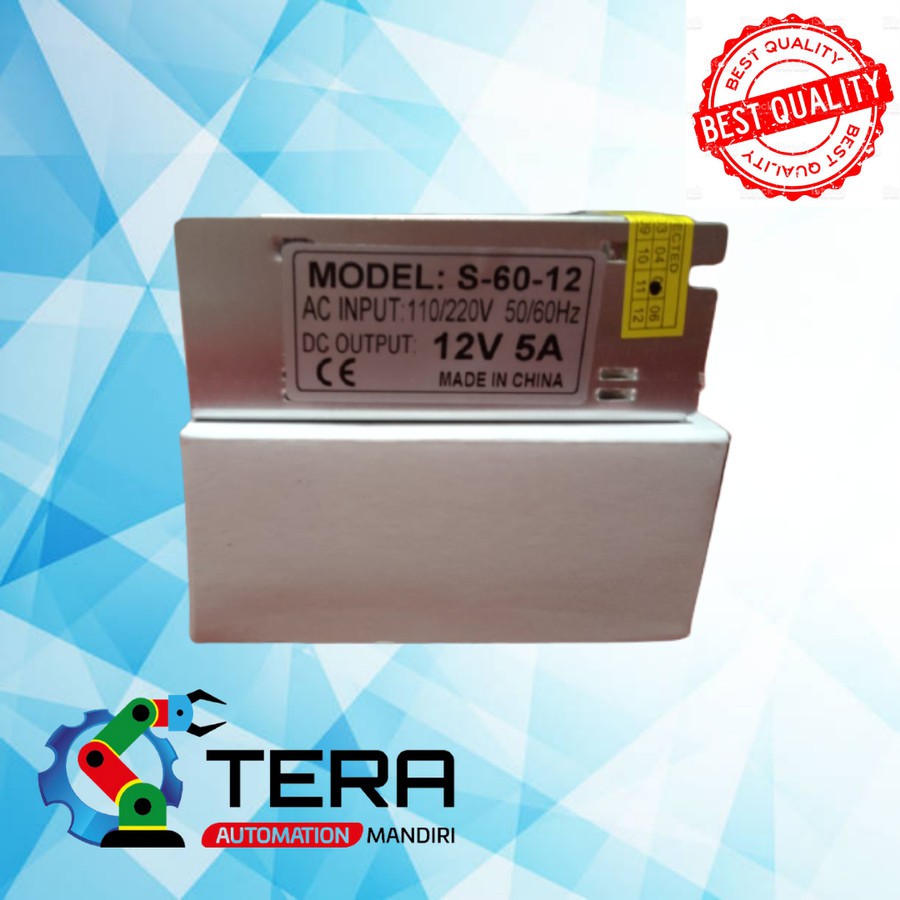 Travo 12V 5A แหล่งจ่ายไฟ/สุทธิ 12V 5A LED กล้องวงจรปิด Strip | Shopee Thailand