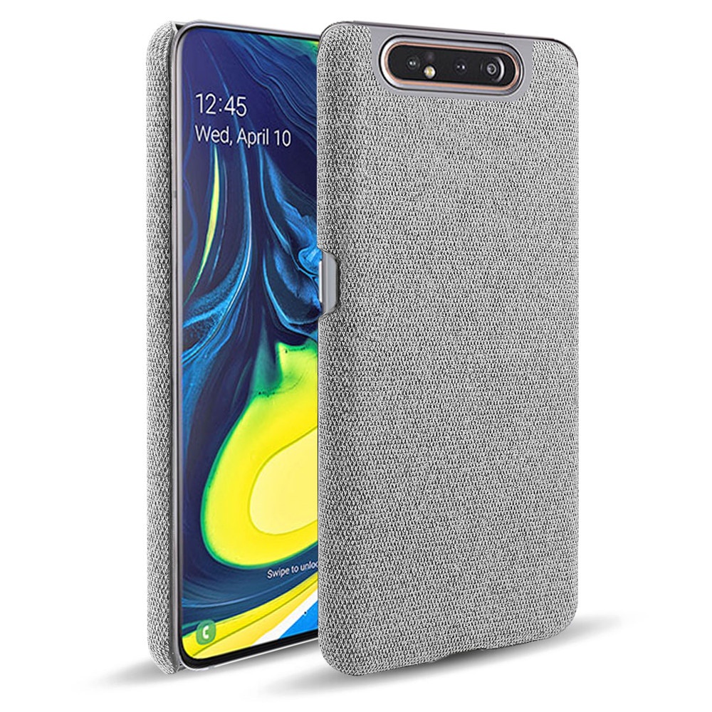 ผ้าสําหรับ Samsung Galaxy A80 กรณี Slim Retro ผ้าฝาครอบโทรศัพท์สําหรับ ...