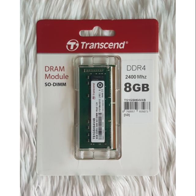 Transcend Ram Notebook 8GB DDR4 2400Mhz | Shopee Thailand