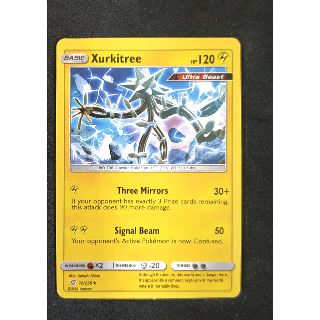 Xurkitree Basic 70/236 เด็นจูโมคุ Pokemon Card (Normal) ภาษาอังกฤษ ...