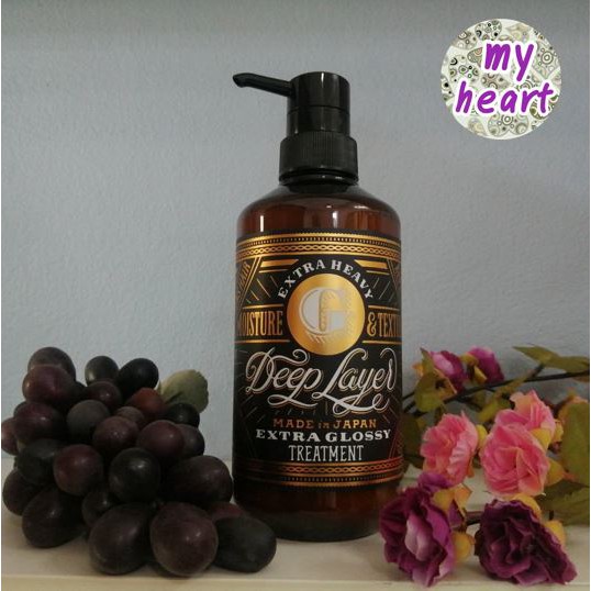 Deep Layer Extra Glossy Shampoo/Treatment แชมพู ทรีทเม้นท์ สำหรับผมแห้ง ...