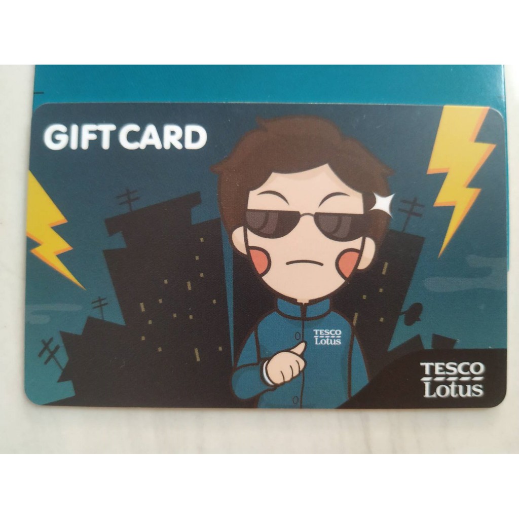 บัตรของขวัญ Tesco Lotus GIFT CARD | Shopee Thailand